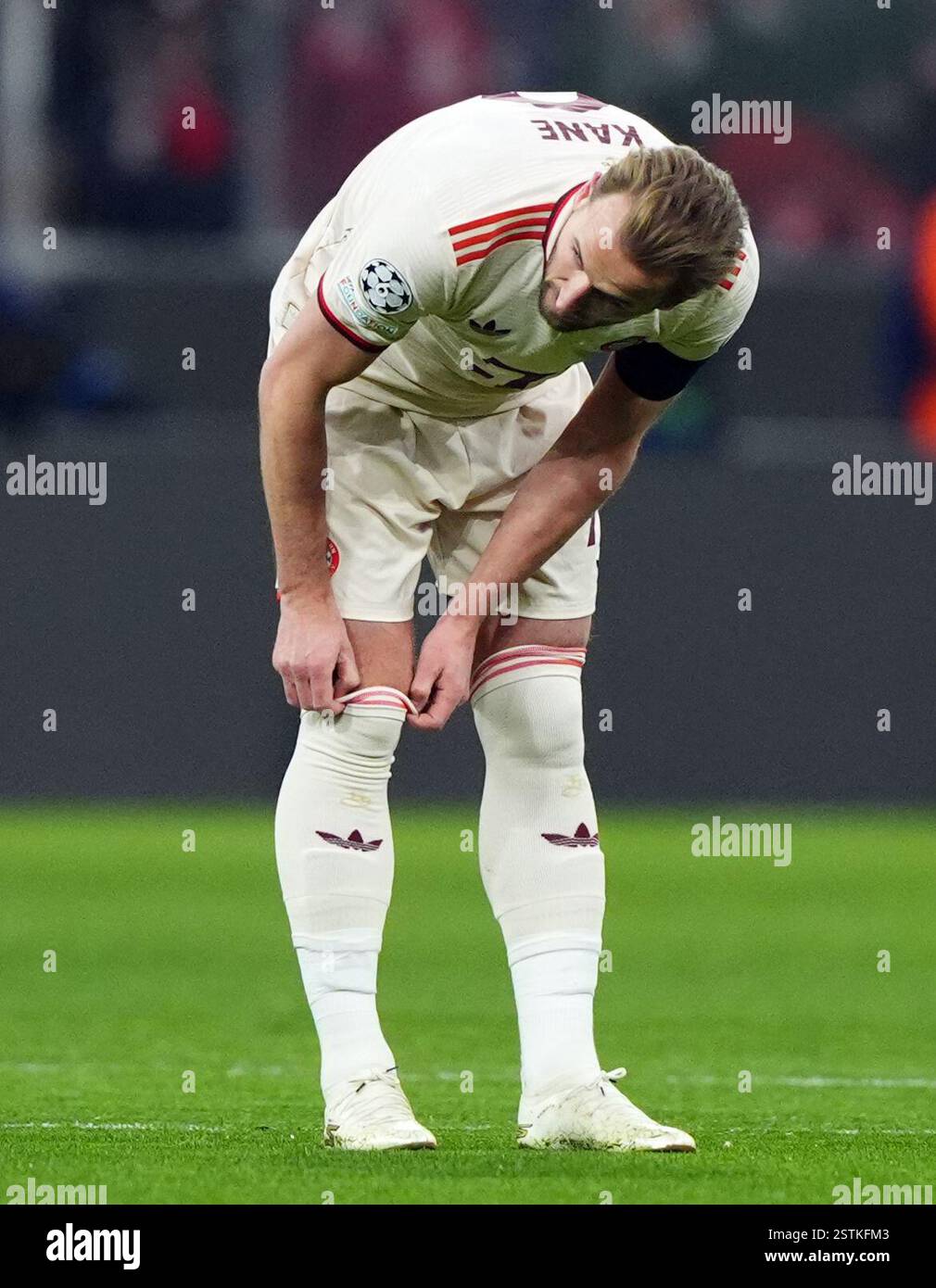 Bayern Munich's Harry Kane during the UEFA Champions League match at ...