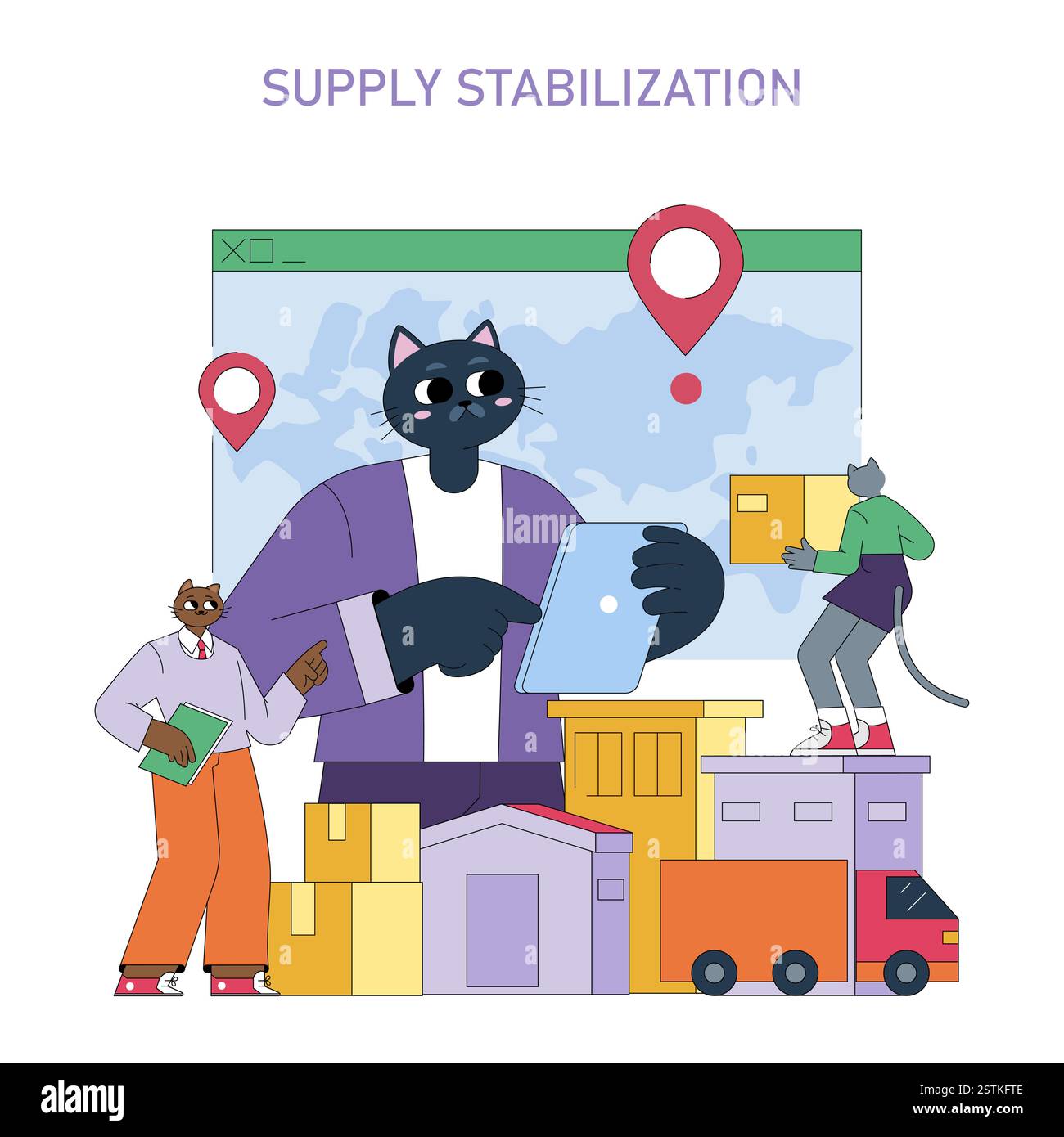 Supply stabilization is crucial for efficient logistics and inventory ...