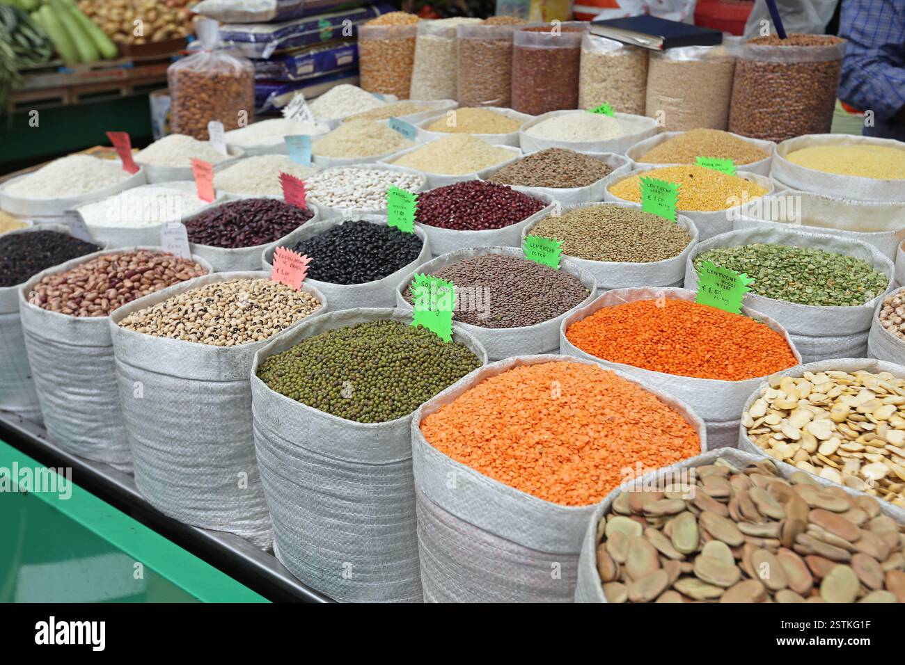 Rice and Beans Stock Photo - Alamy