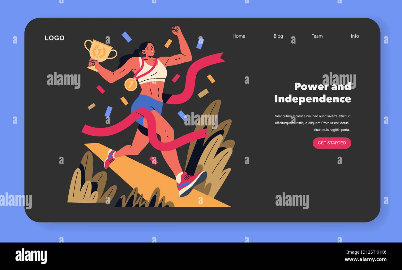 International Women's Day illustration. This design captures the essence of empowerment and ...