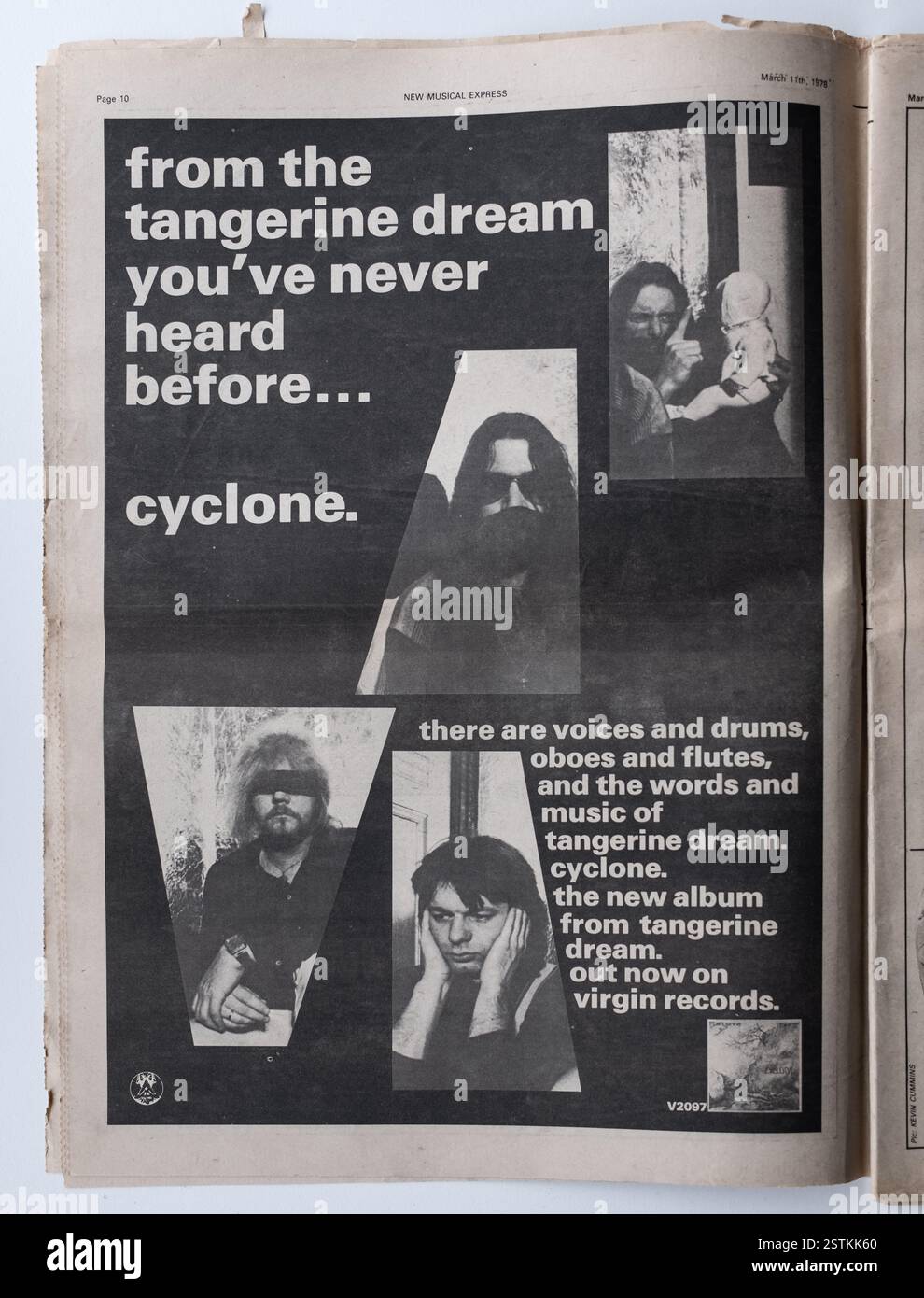 Full Page Advert in a Vintage 1970s Issue of the New Musical Express ...