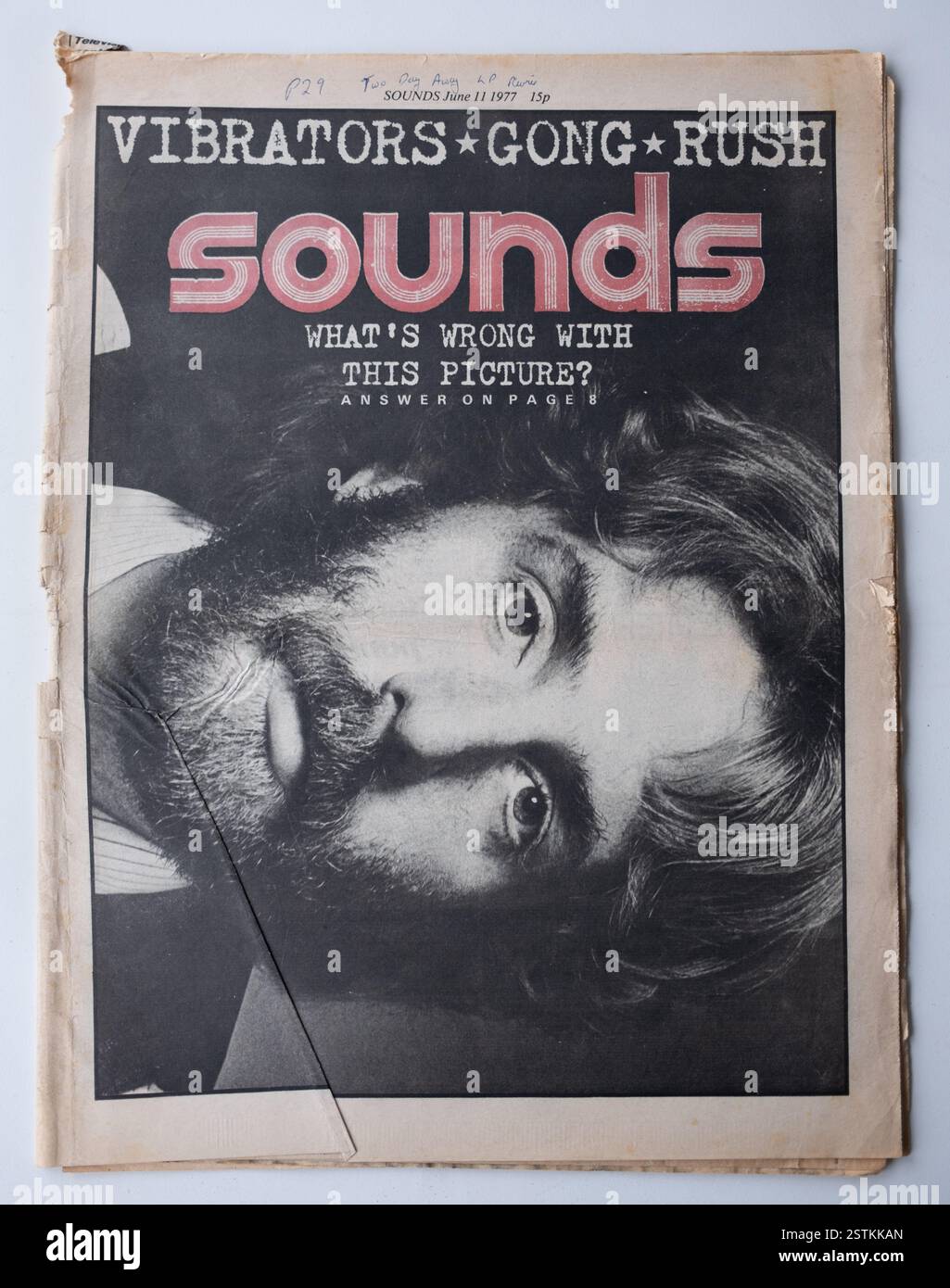 Vintage 1970s Issue of the SOUNDS Music Paper Andrew Gold Cover Stock ...