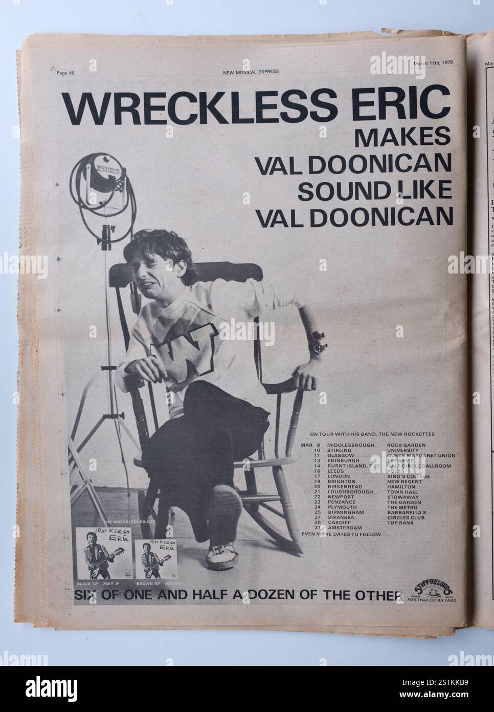 Wreckless eric hi-res stock photography and images - Alamy