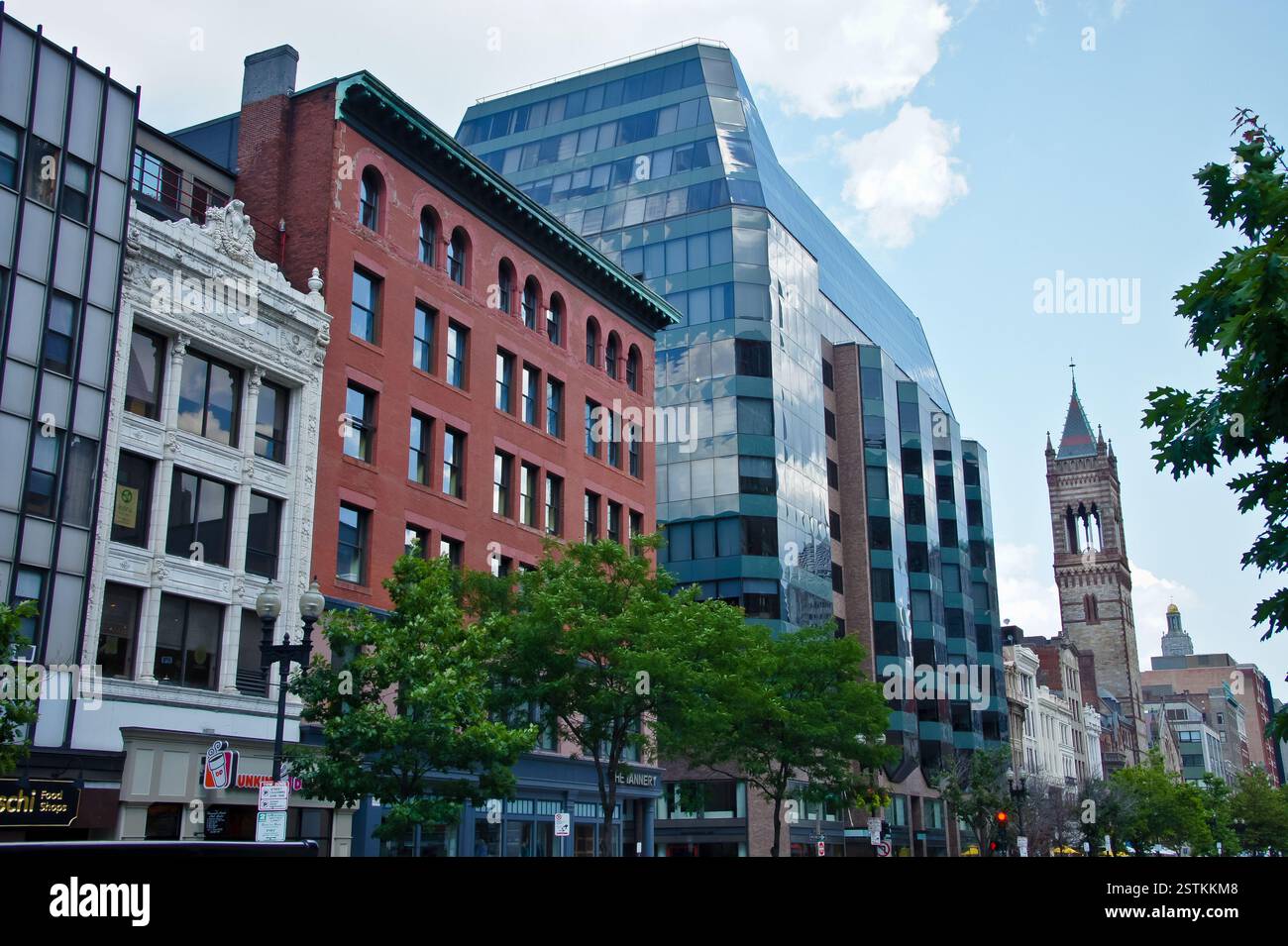 Boston is a city where modern skyscrapers pierce the sky above historic ...