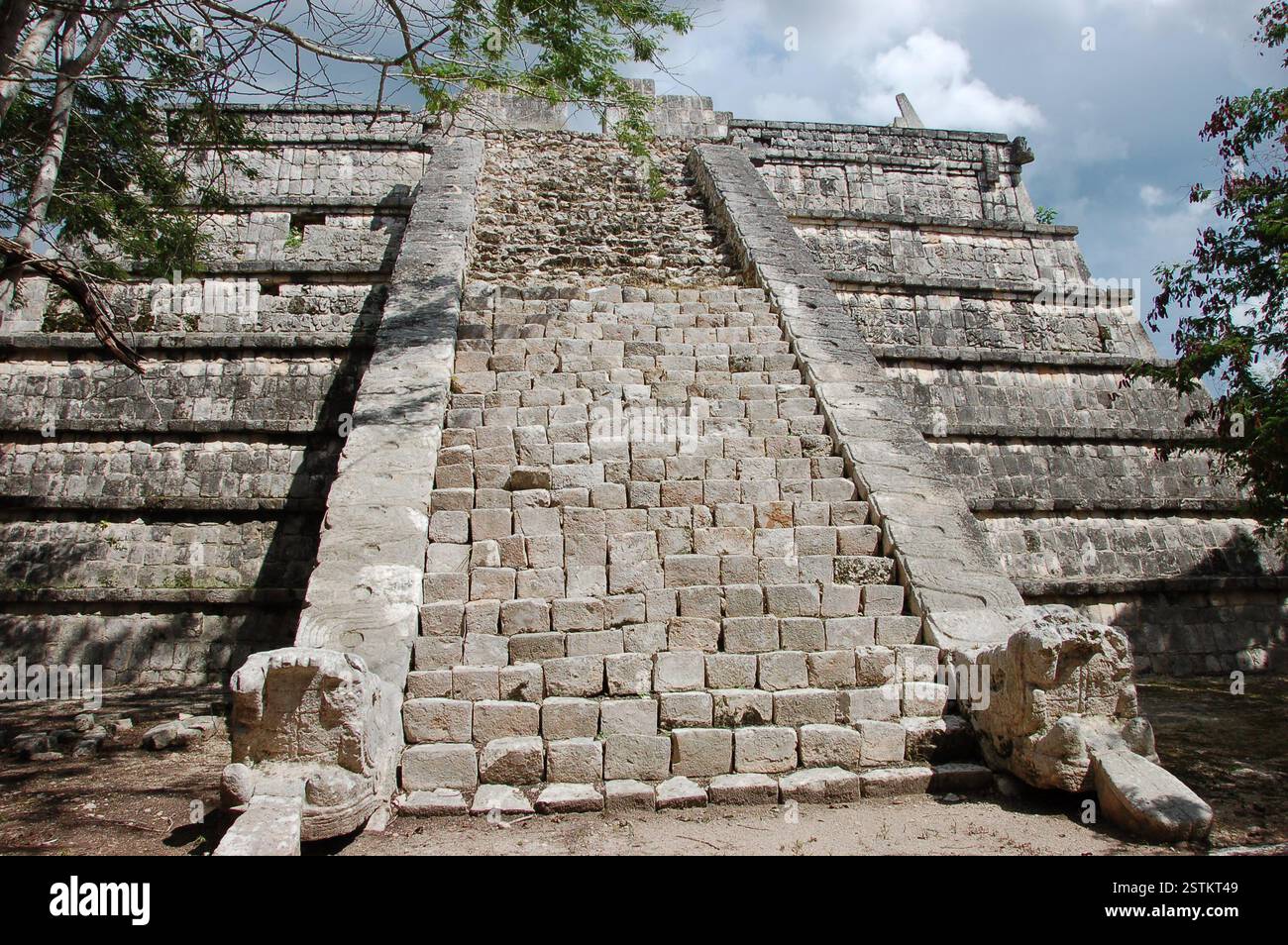 Chichen Itza ruins,showcasing intricate stone carvings, patterns, and ...