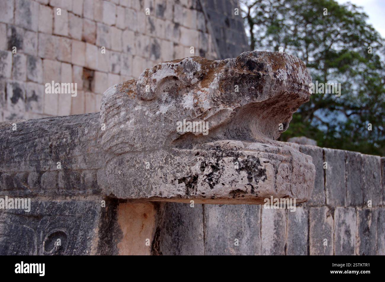 Chichen Itza ruins,showcasing intricate stone carvings, patterns, and ...