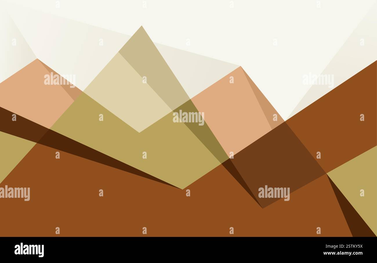 Abstract Mountain Geometric background design with modern style simple ...