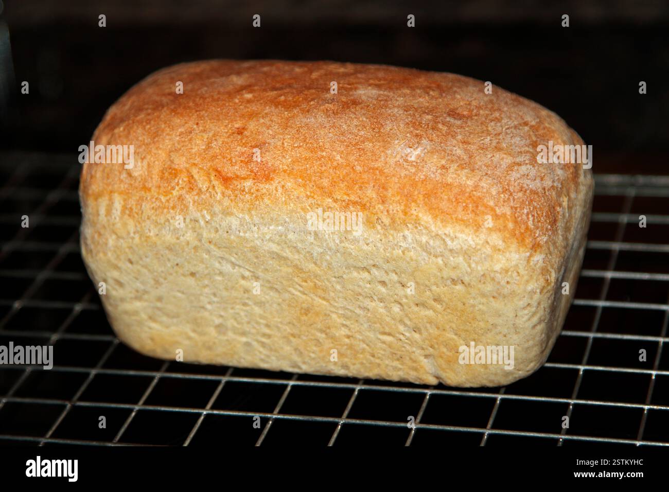 Home Made White Bread Loaf Stock Photo - Alamy