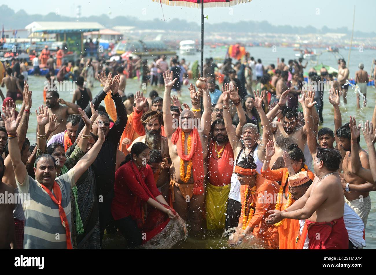 Prayagraj, Uttar Pradesh, India. 19th Feb, 2025. Prayagraj: National ...