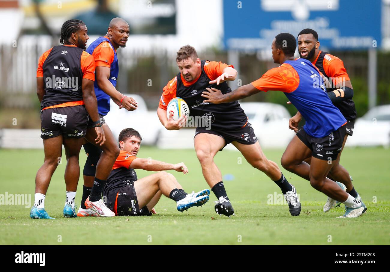 Ruan Dreyer of the Hollywoodbets Sharks during the Hollywoodbets Sharks ...