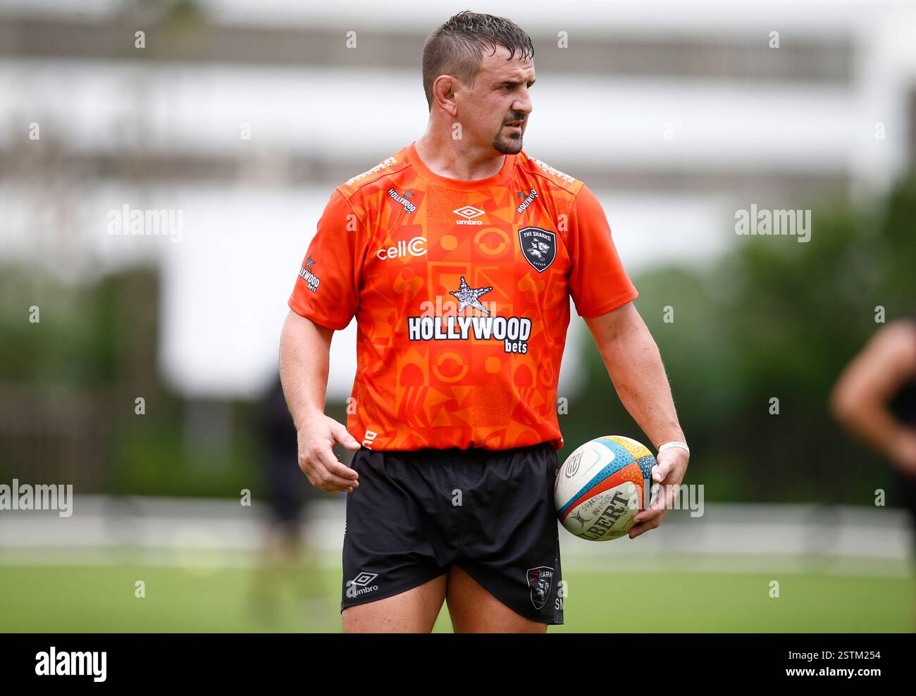 Ruan Dreyer of the Hollywoodbets Sharks during the Hollywoodbets Sharks ...