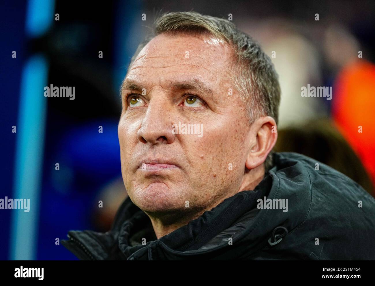 Allianz Areana, Munich, Germany. 18th Feb, 2025. Brendan Rodgers of ...