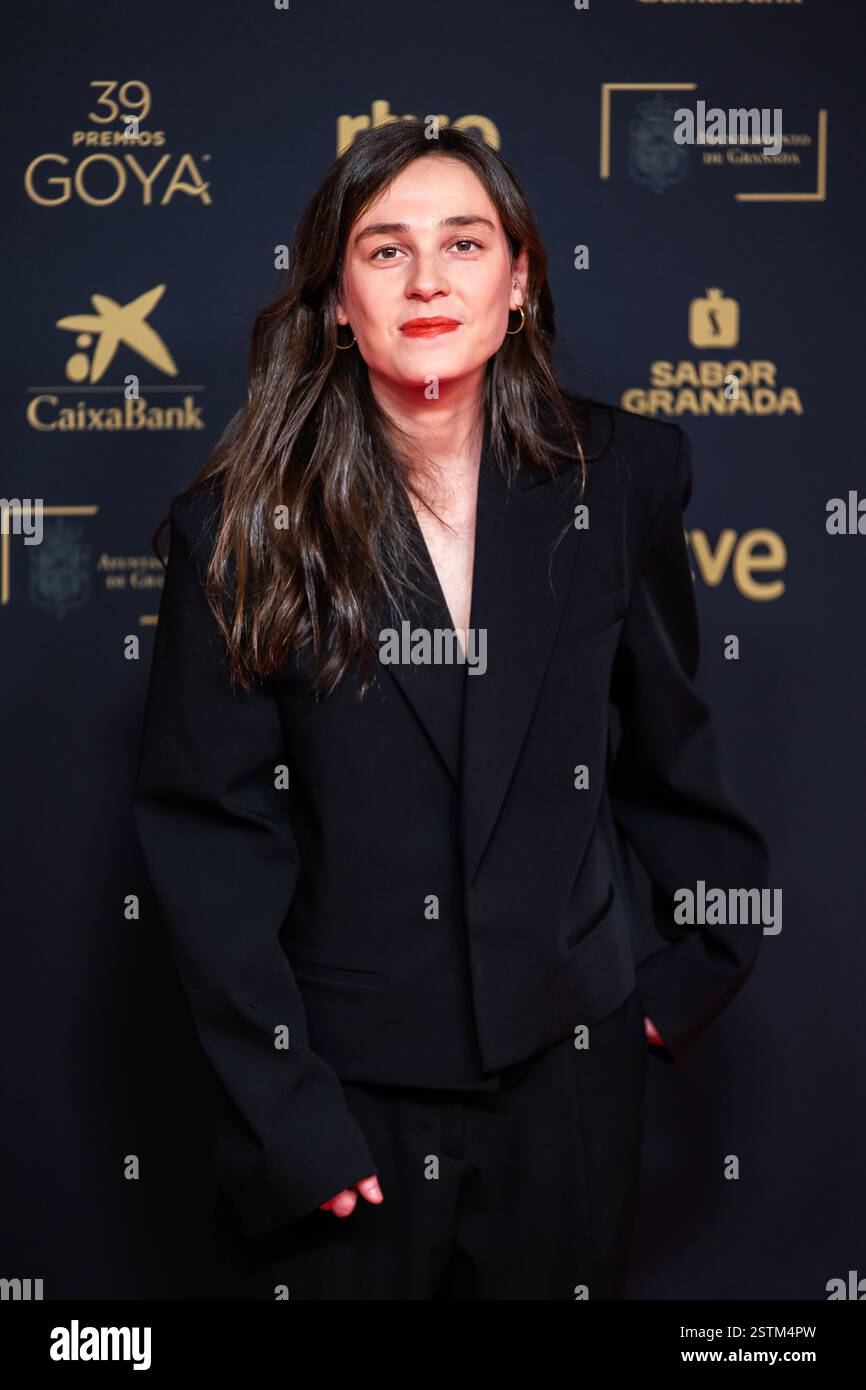 Granada, Spain. 8th February 2025. Sandra Romero attends the red carpet ...