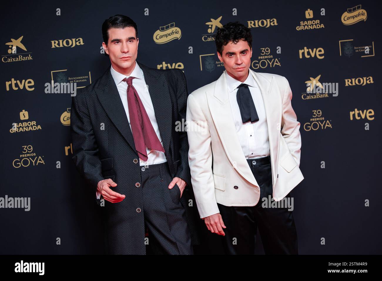 Granada, Spain. 8th February 2025. Javier Calvo y Javier Ambrossi ...