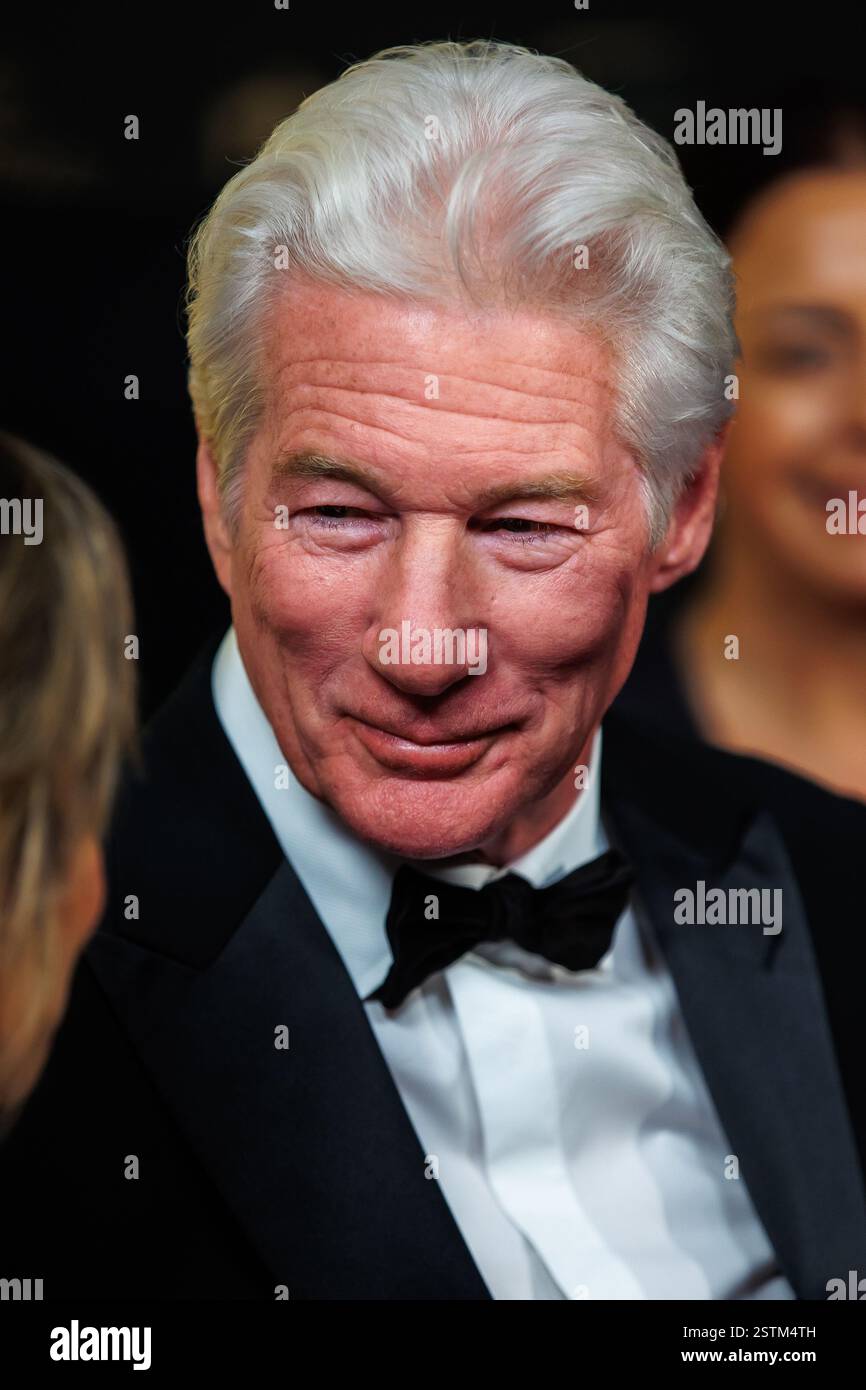 Granada, Spain. 8th February 2025. Richard Gere attends the red carpet ...