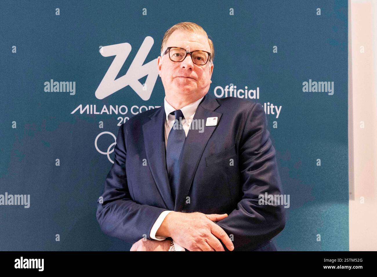 Milano, Ita. 19th Feb, 2025. Emilio Pozzi, SVP & Managing Director On Location Italia, Milano ...