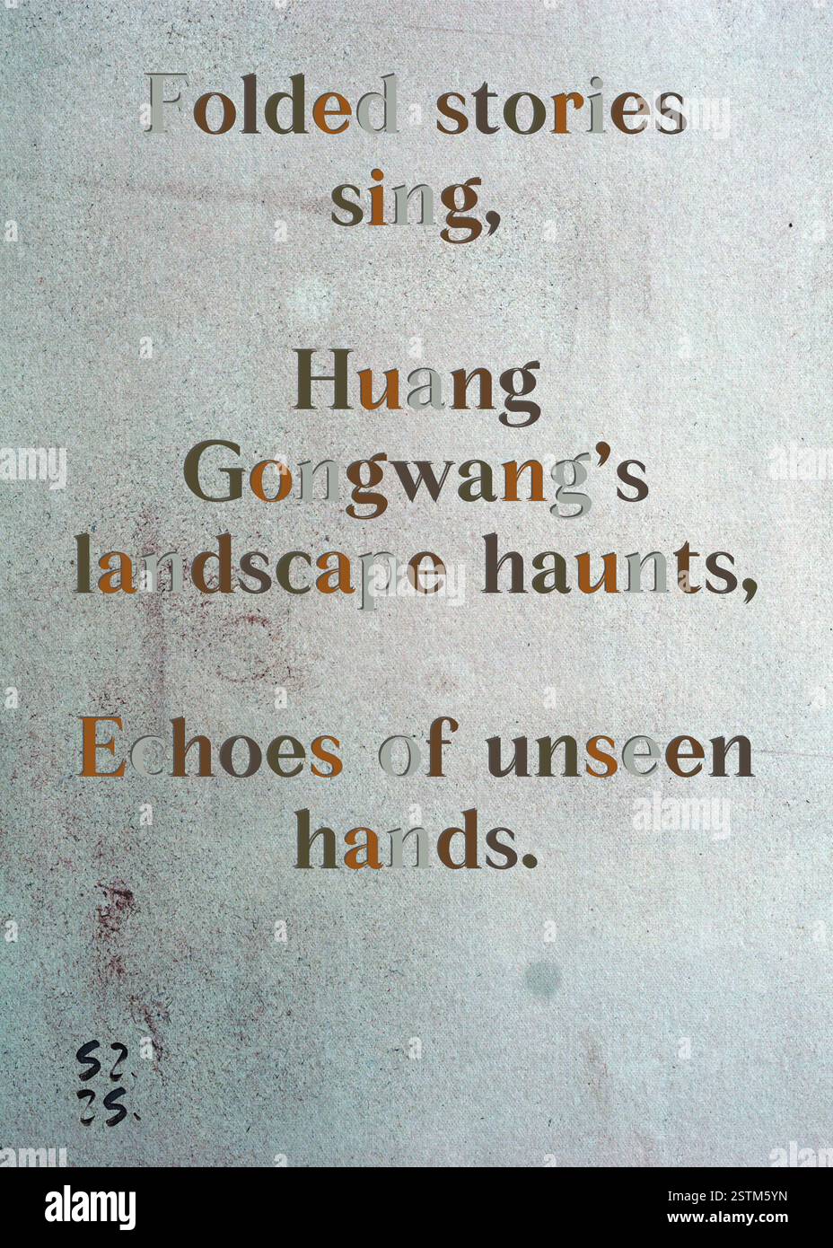 Folded stories sing, Huang Gongwang's landscape haunts, Echoes of ...