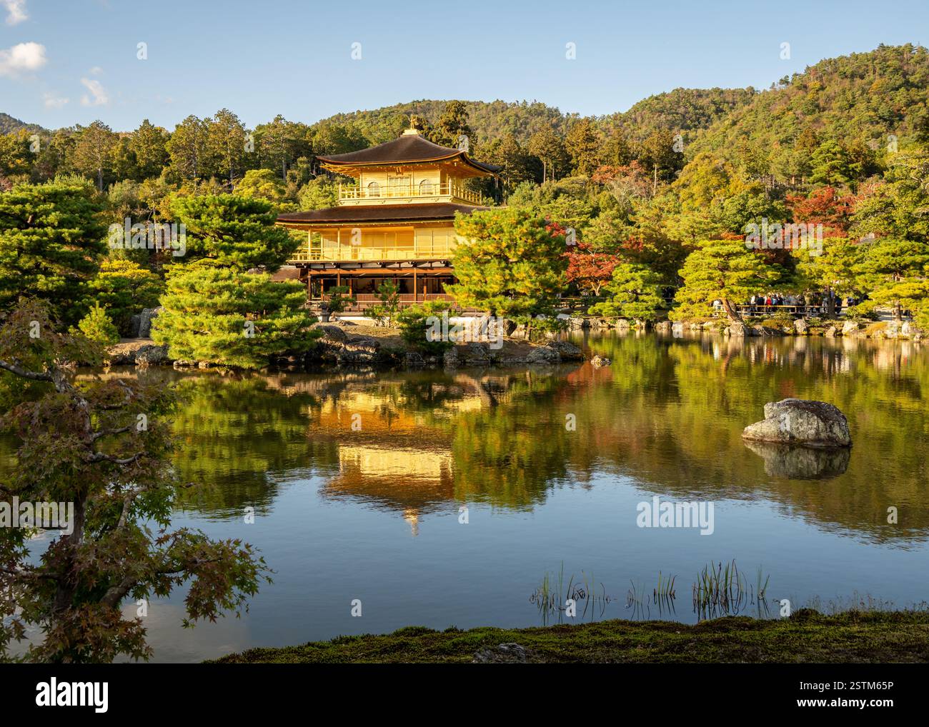 Kinkakuji Temple, the Golden Pavilion, in Kyoto, Japan Stock Photo - Alamy