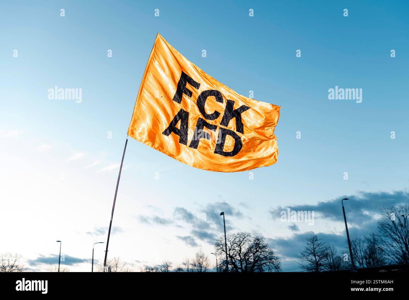 Deutsche Bundestagswahl 2025: Wahlplakate, Aufkleber & Fahnen Während ...