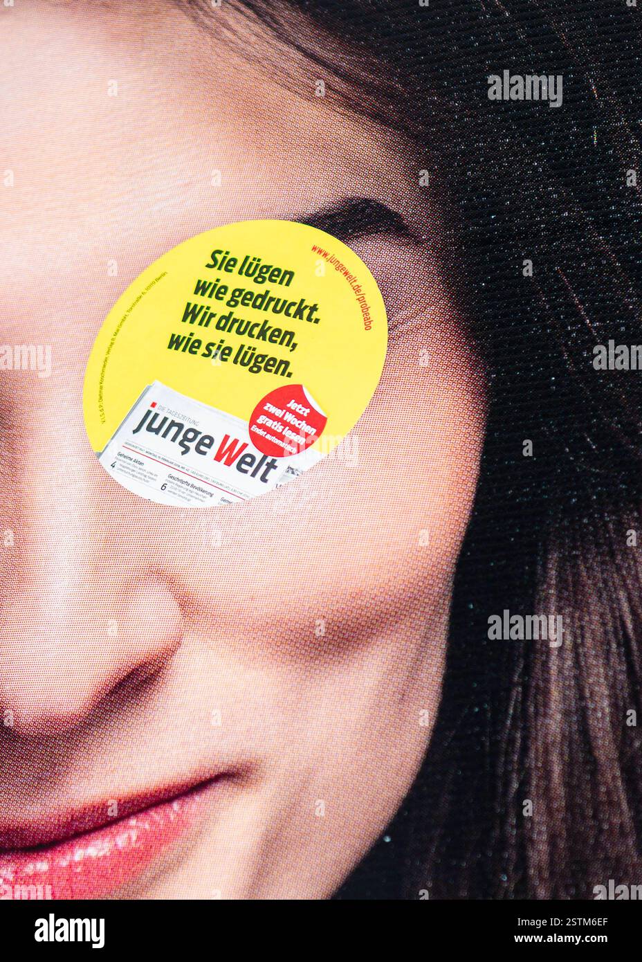 Deutsche Bundestagswahl 2025: Wahlplakate, Aufkleber & Fahnen ...