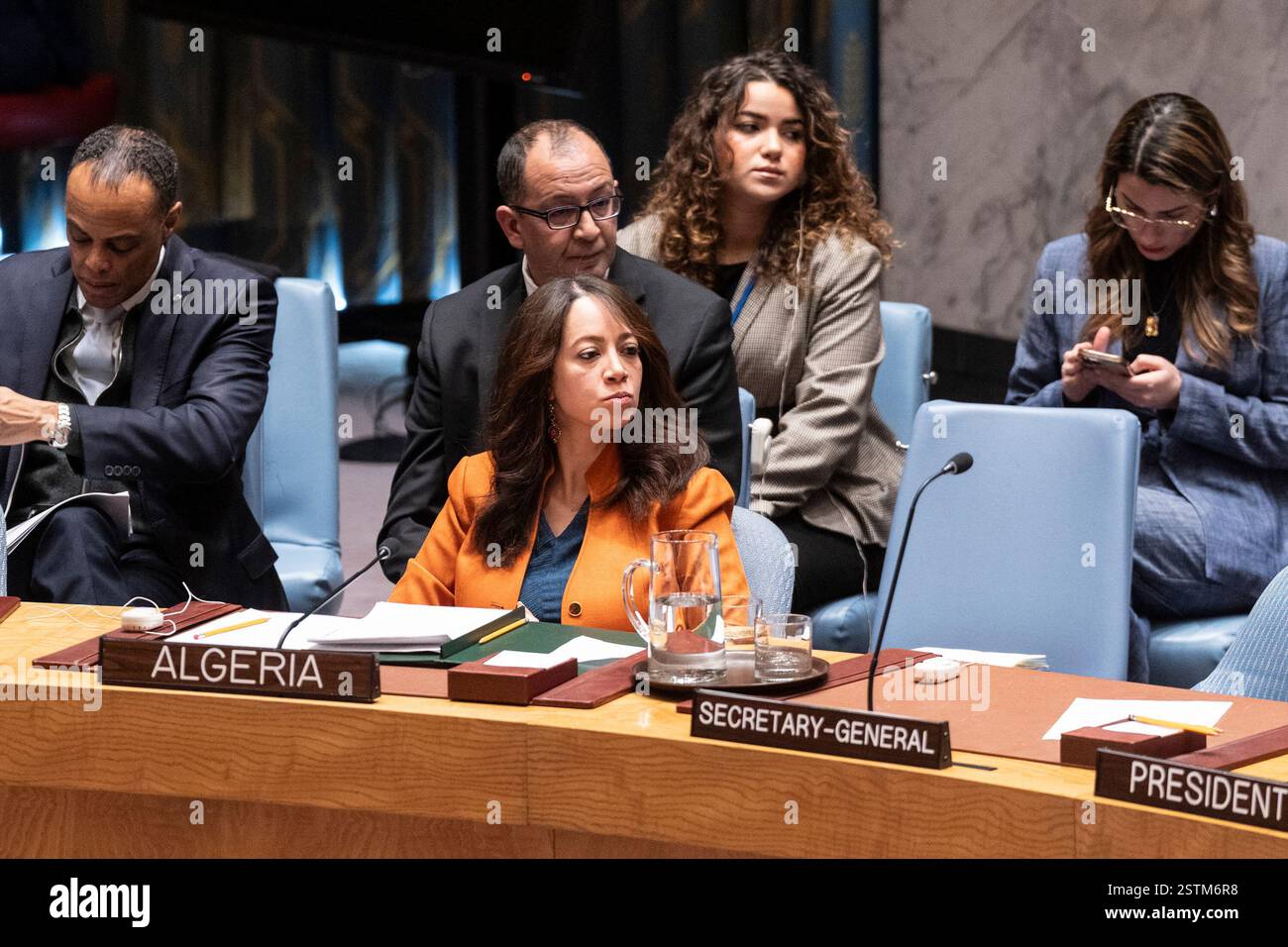 Selma Bakhta Mansouri, Secretary of State to the Minister of Foreign ...
