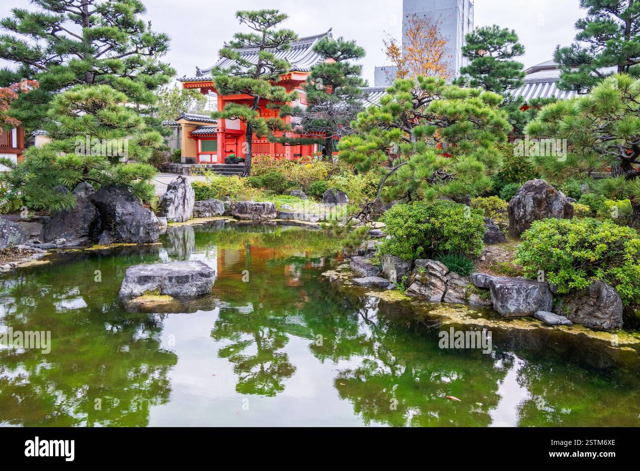Sanjusangendo Temple Gardens, Kyoto, Japan Stock Photo - Alamy