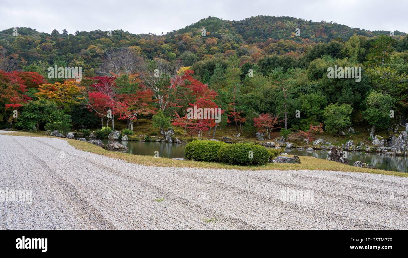 Tenryuji Temple Garden, Kyoto, Japan Stock Photo - Alamy