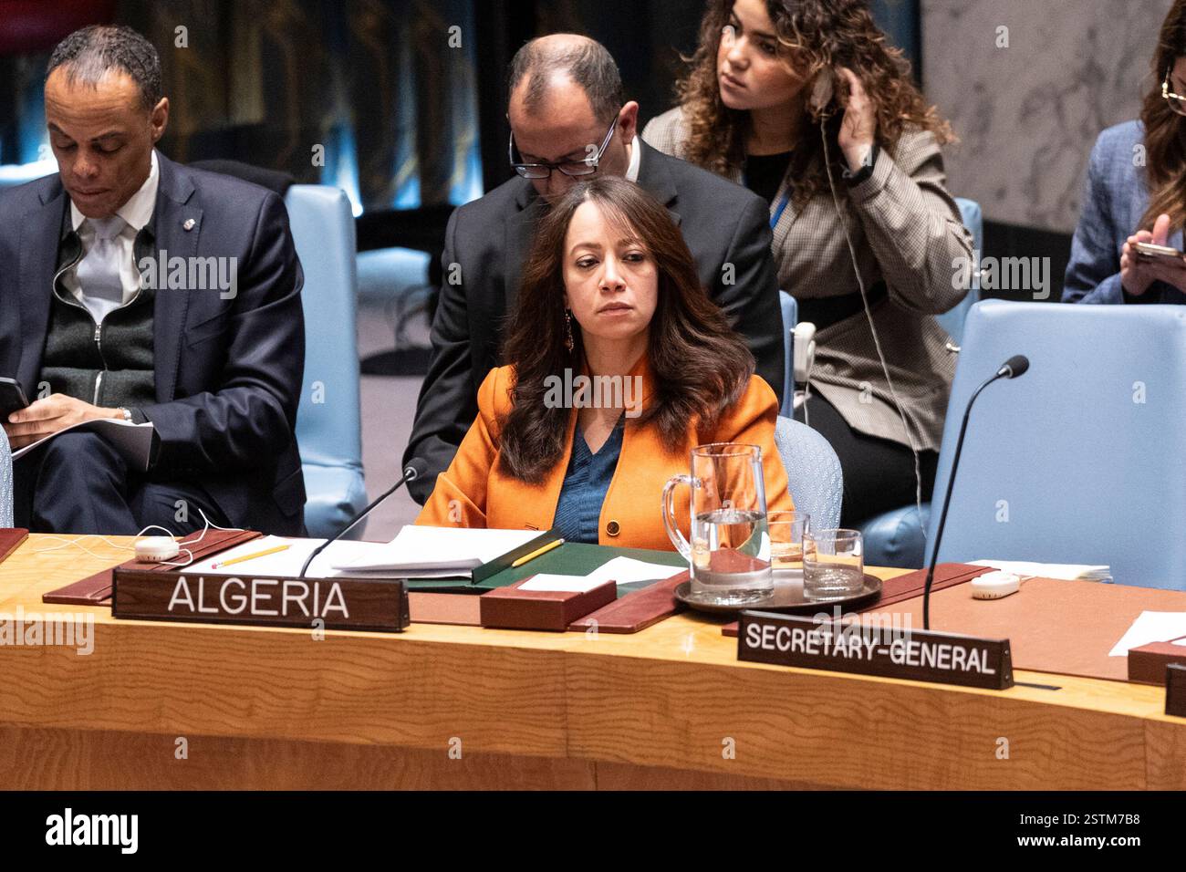 Selma Bakhta Mansouri, Secretary of State to the Minister of Foreign ...