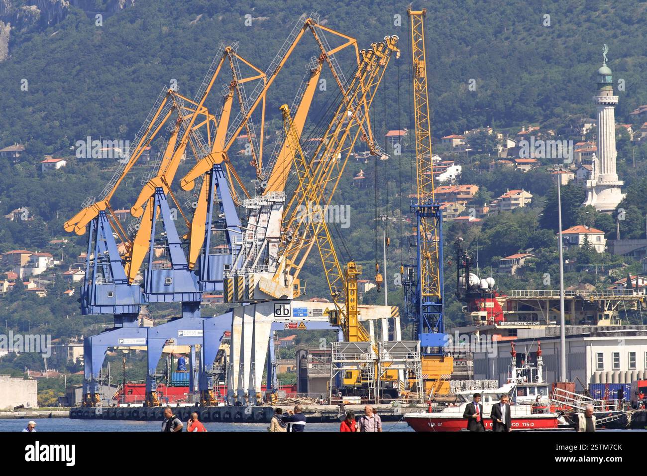Trieste ship port hi-res stock photography and images - Alamy