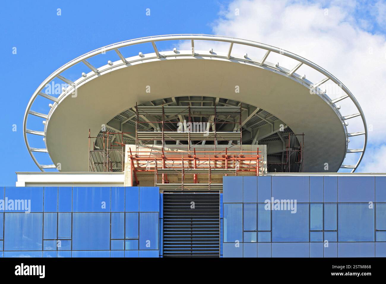Construction of Helipad Stock Photo - Alamy