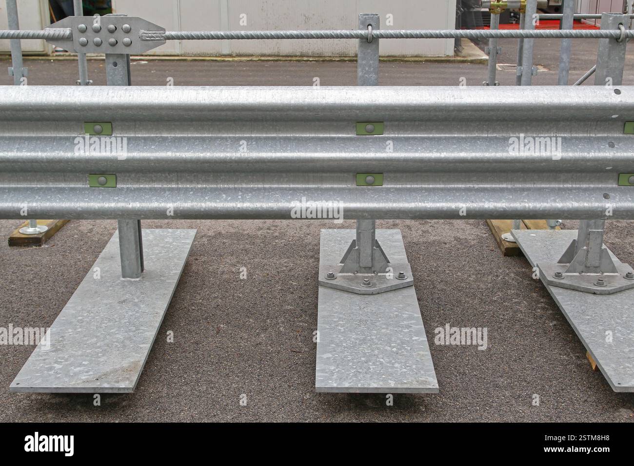 Highway Safety Barrier Stock Photo - Alamy