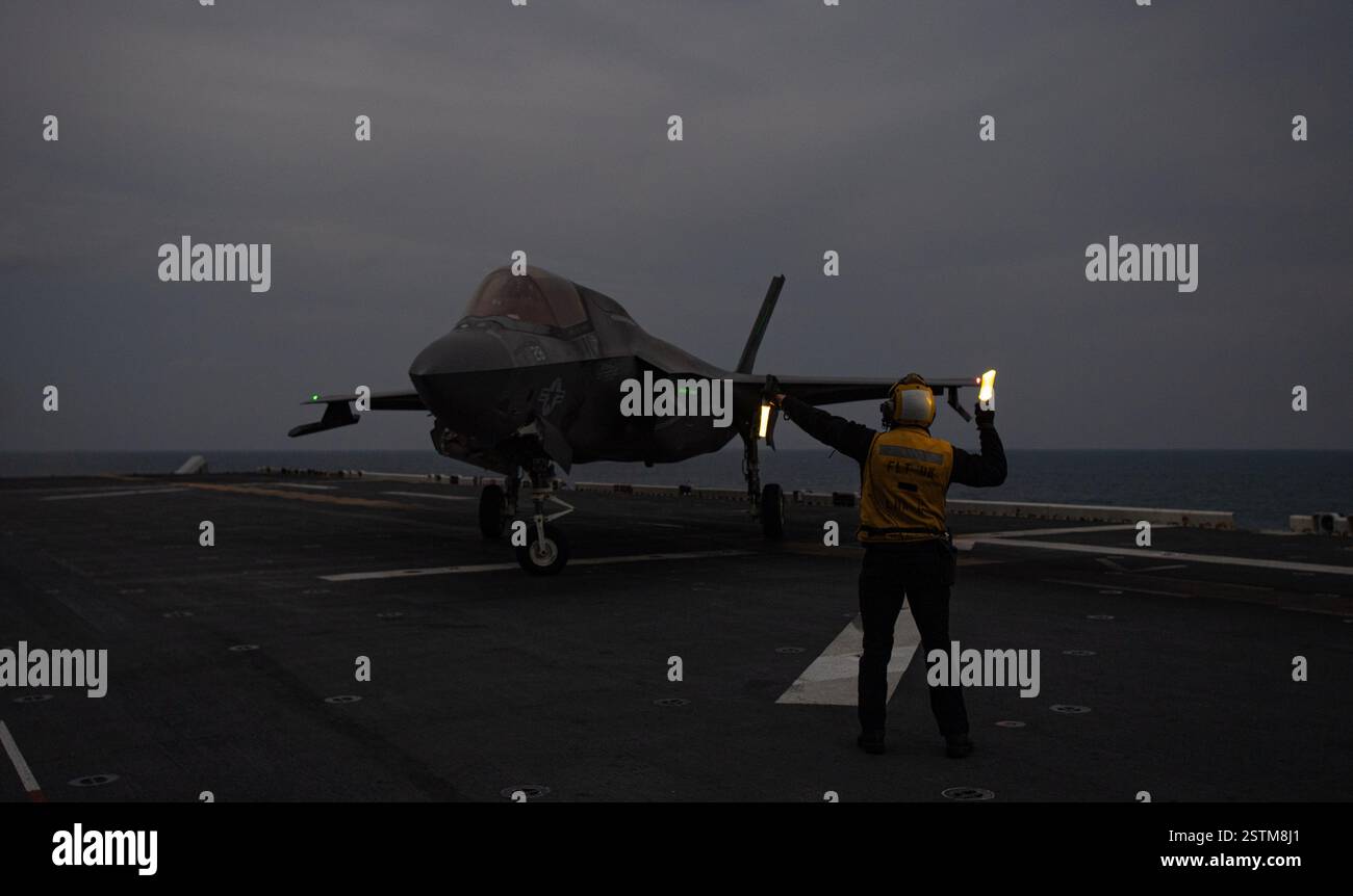 PHILIPPINE SEA (Feb. 12, 2025) Aviation Boatswain’s Mate (Handling ...