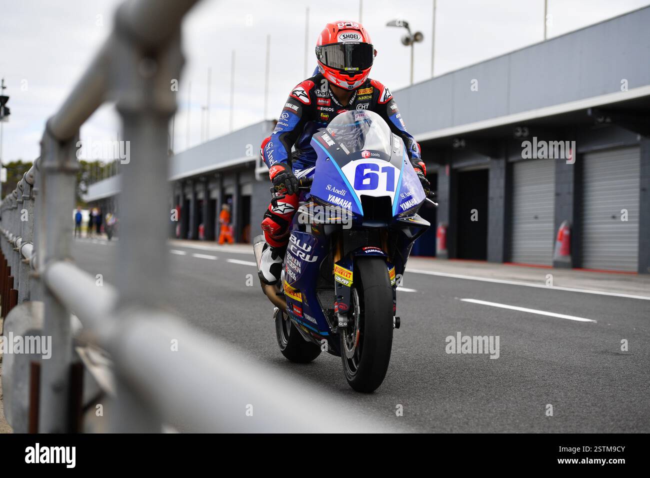 Can ONCU, World Supersport. Turkish Yamaha BLU CRU Evan Bros Team rider ...