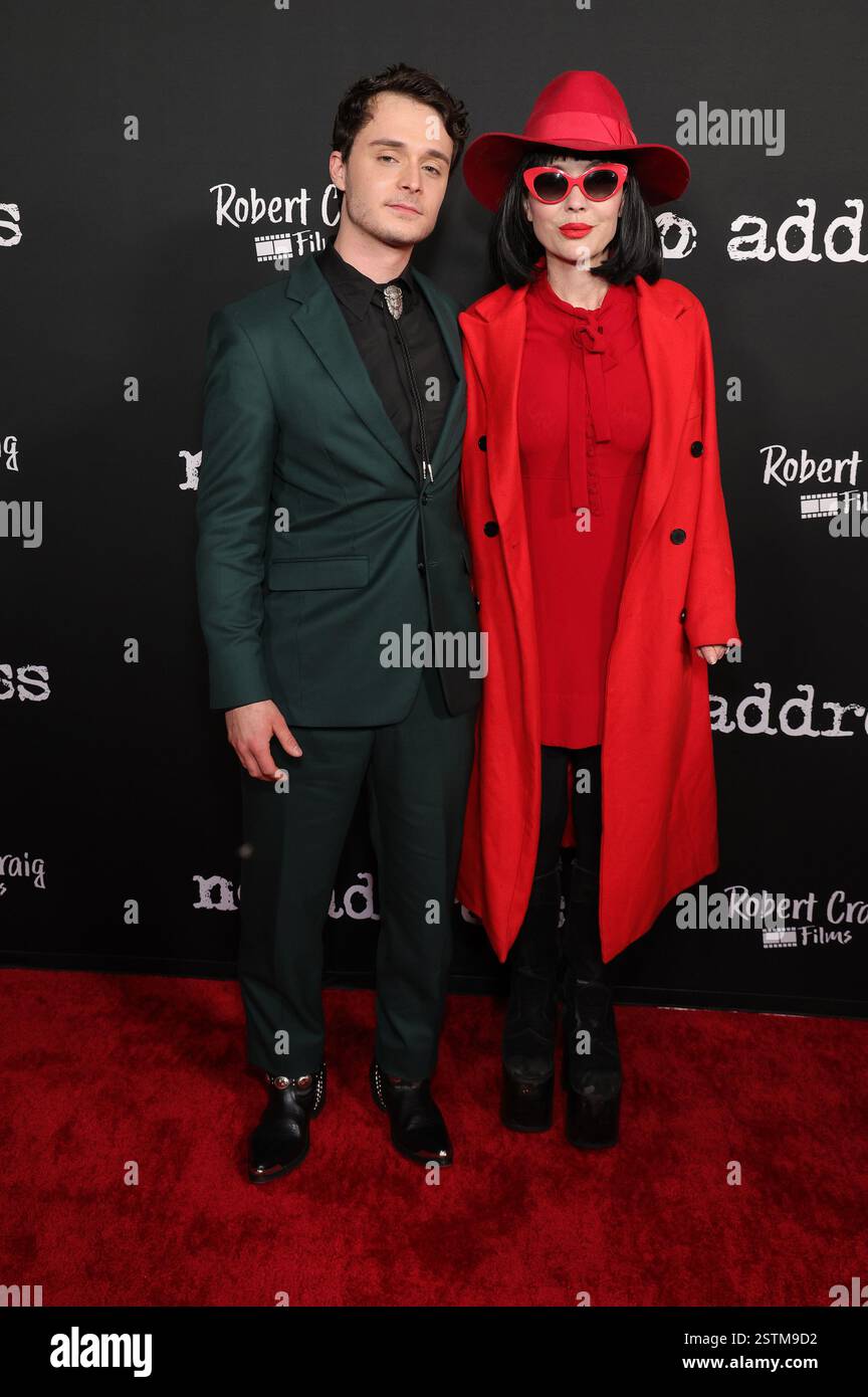 Beverly Hills, Ca. 18th Feb, 2025. Lucas Jade Zumann, Dawn Ritz at the ...