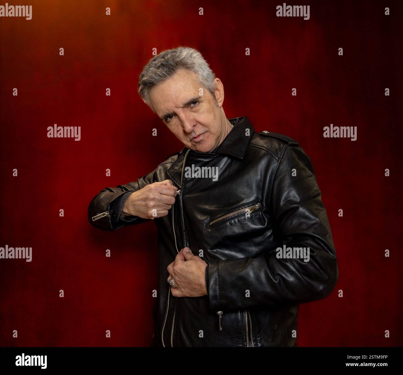 Singer Ramoncín poses for Europa Press on February 19, 2025, in Madrid ...