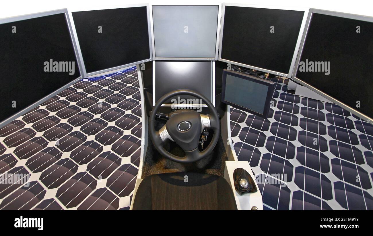 Driving simulator car hi-res stock photography and images - Alamy