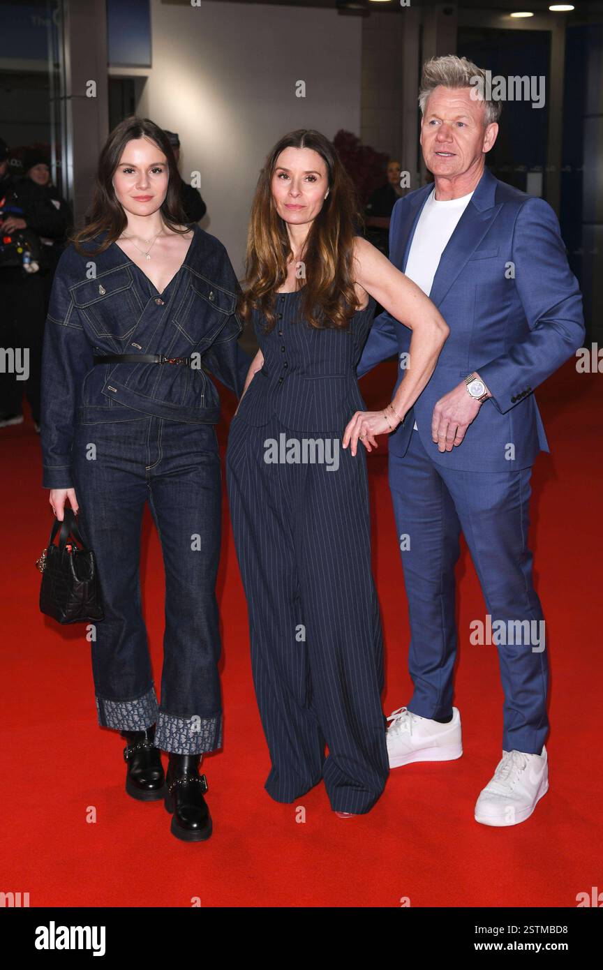 Holly Ramsay, Tana Ramsay und Gordon Ramsay bei der Formel 1 Saison ...