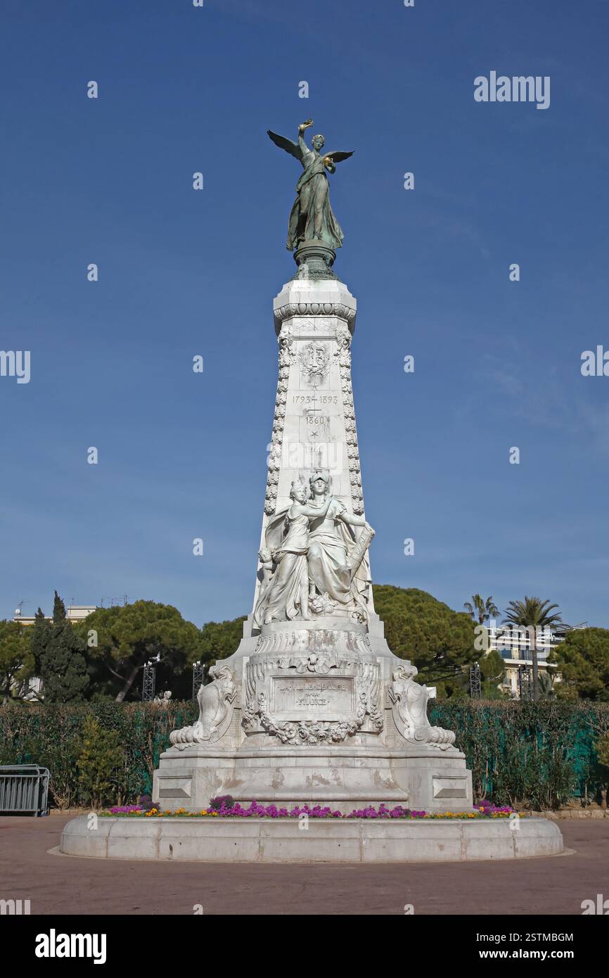 Monument du Centenaire Nice Stock Photo - Alamy