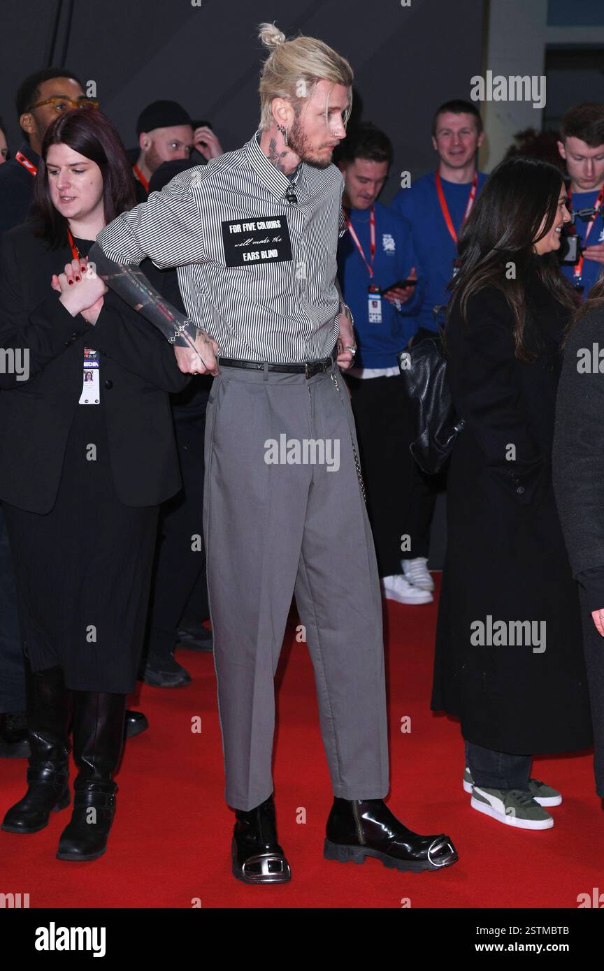 Machine Gun Kelly bei der Formel 1 Saison 2025 Eröffnungsfeier F1 75 ...