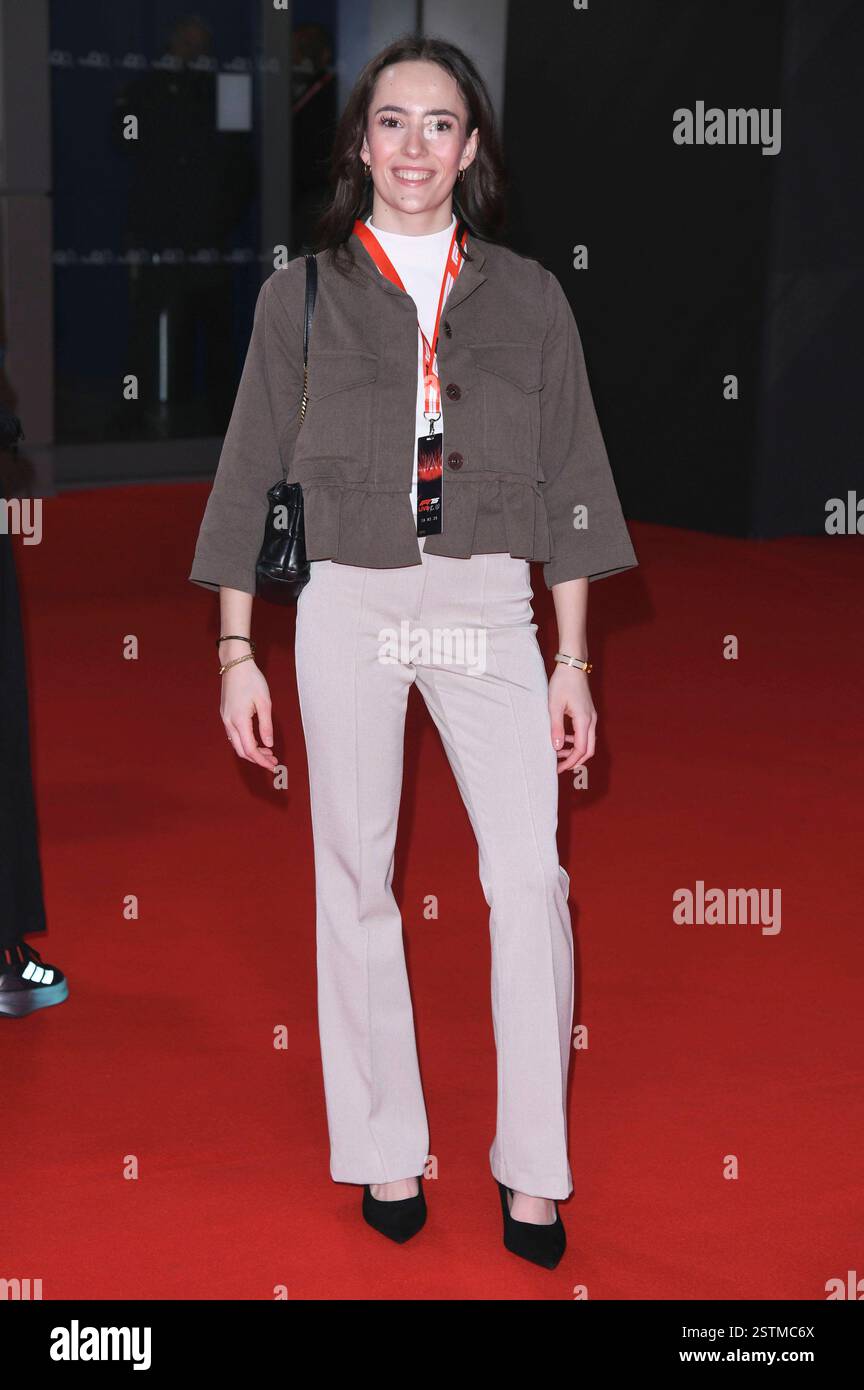 Emma Felbermayr bei der Formel 1 Saison 2025 Eröffnungsfeier F1 75 Live ...