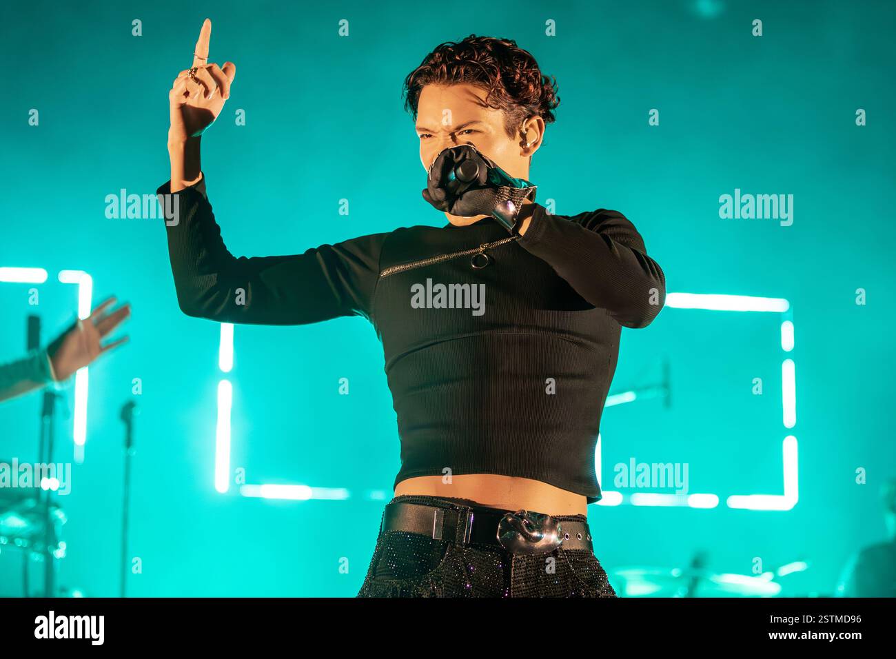 Milan Italy. 18th feb 2025. The Venezueland-Swedish singer and actor ...