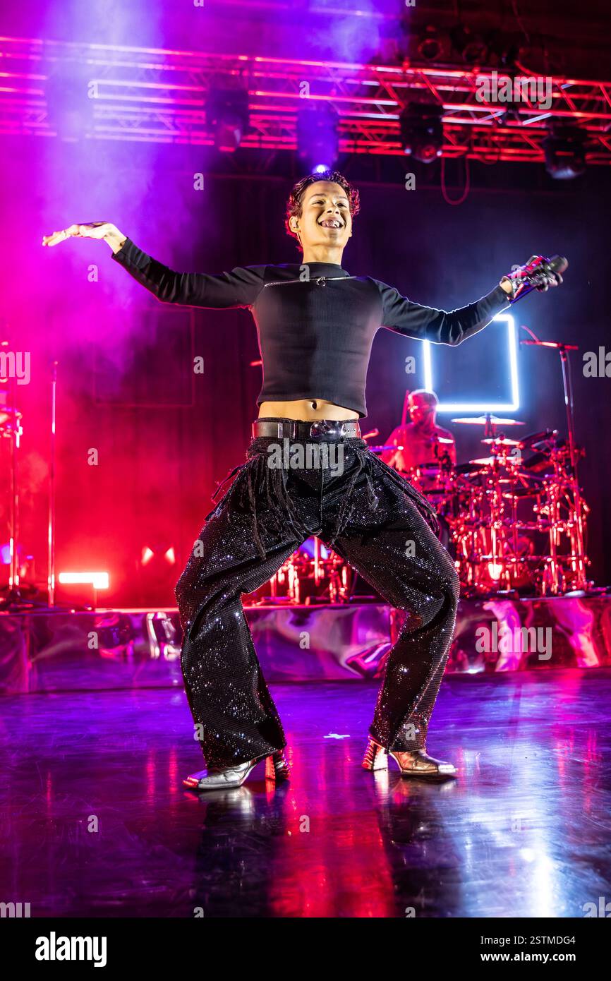 Milan Italy. 18th feb 2025. The Venezueland-Swedish singer and actor ...