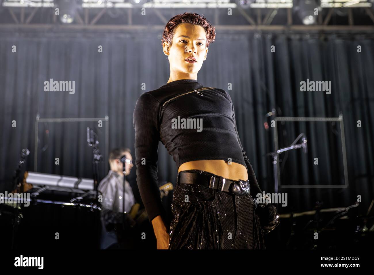 Milan Italy. 18th feb 2025. The Venezueland-Swedish singer and actor ...