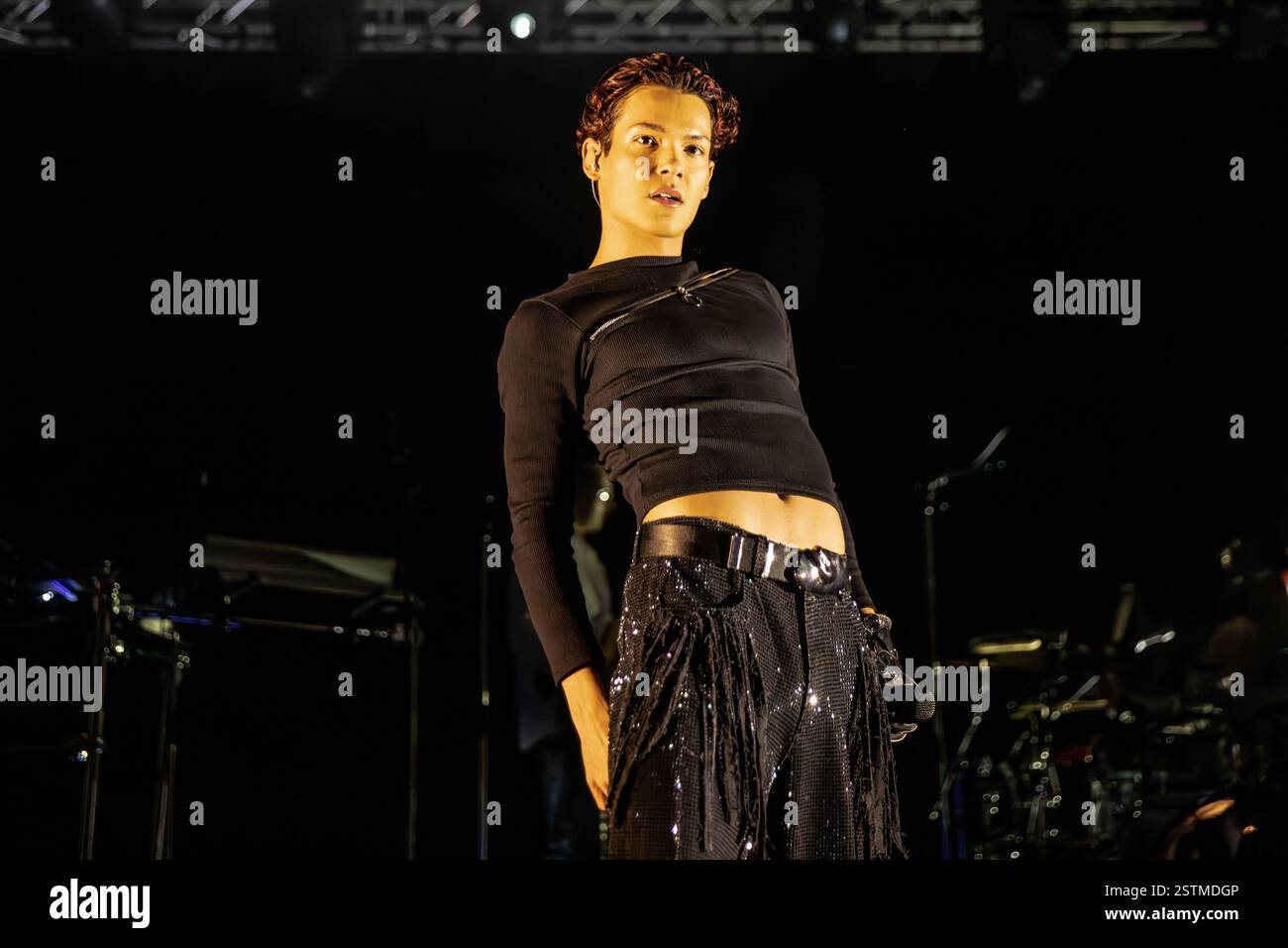 Milan Italy. 18th feb 2025. The Venezueland-Swedish singer and actor ...