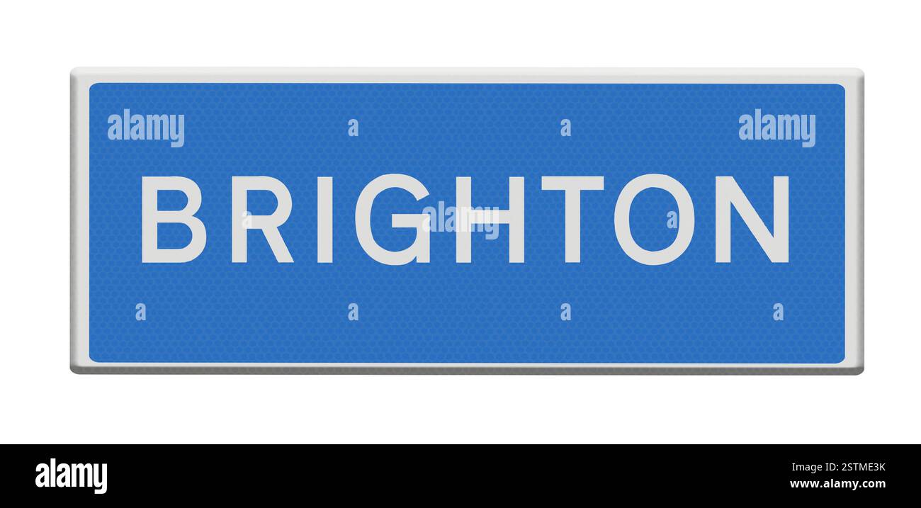 Brighton road sign Cut Out Stock Images & Pictures - Alamy