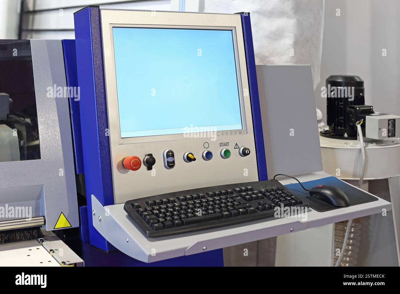 Computer Machine Control Stock Photo - Alamy