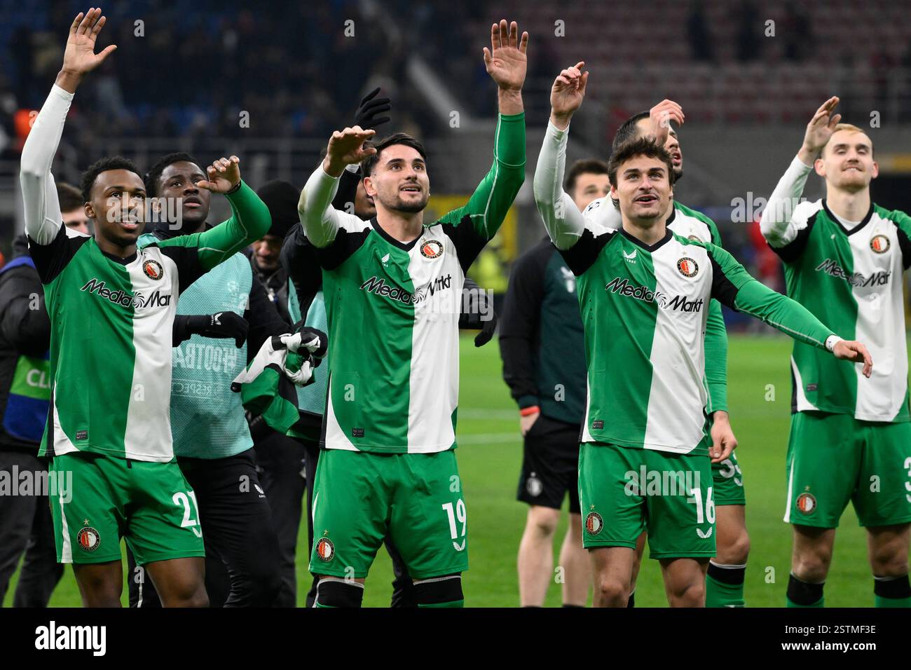 Plamen Andreev, Julian Carranza, Hugo Bueno, David Hancko and Thomas ...