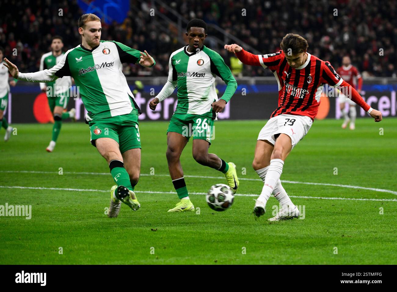 Thomas Beelen, Givairo Read of Feyenoord and Joao Felix of AC Milan ...