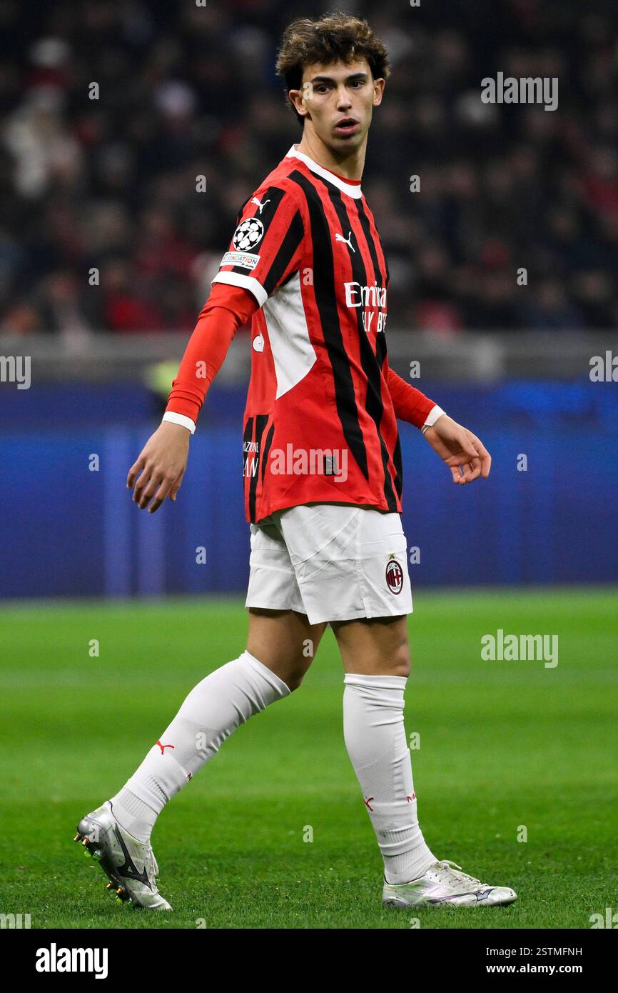 Joao Felix of AC Milan looks on during the UEFA Champions League 2024/ ...