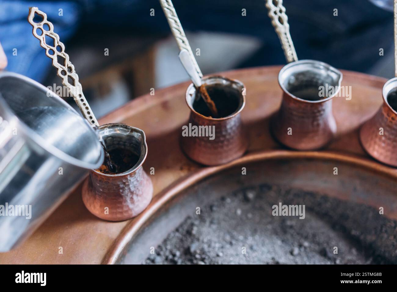 Black coffee in pot close hi-res stock photography and images - Alamy